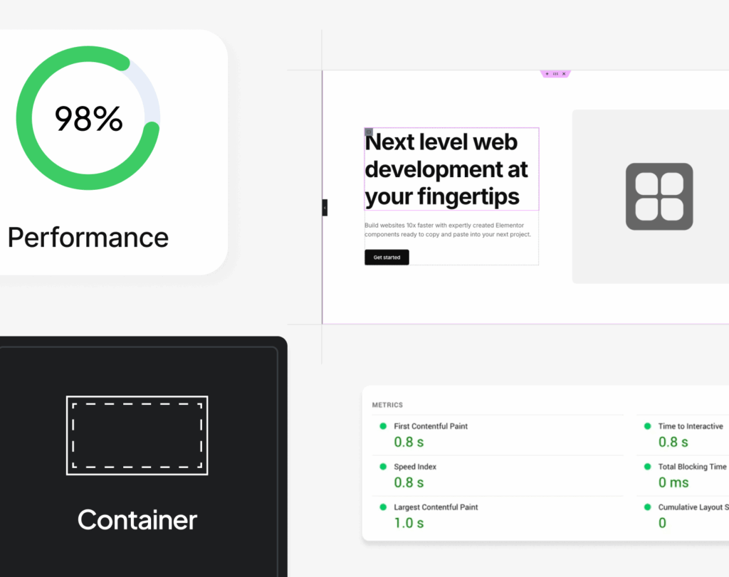 Professional Elementor Component Library | 230+ Copy and Paste Layouts
