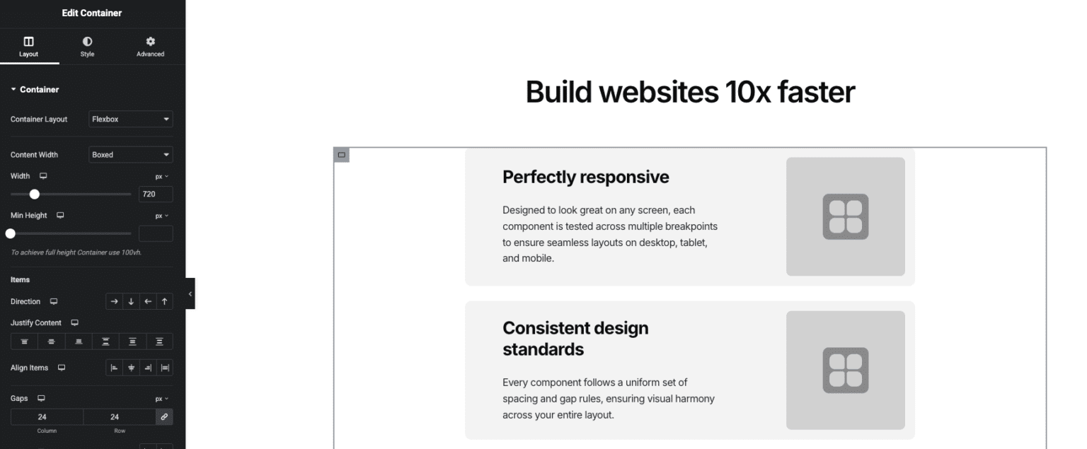Elementor container not full width: causes and fixes