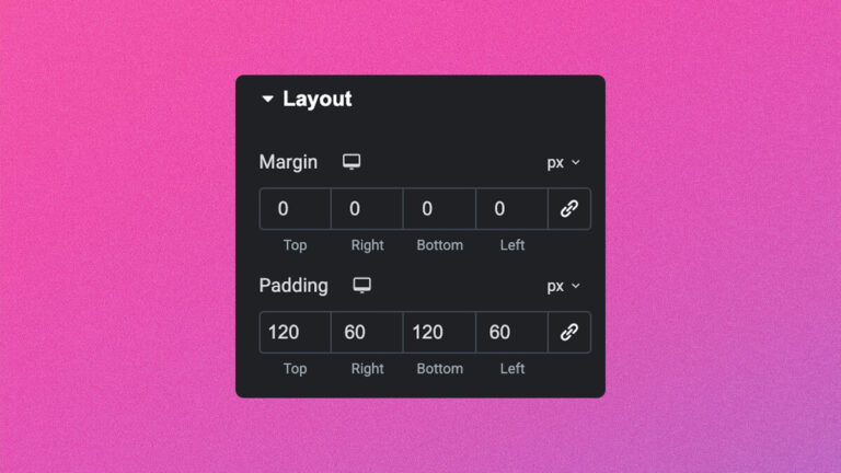 Elementor padding, margin and gap guide for clean layouts